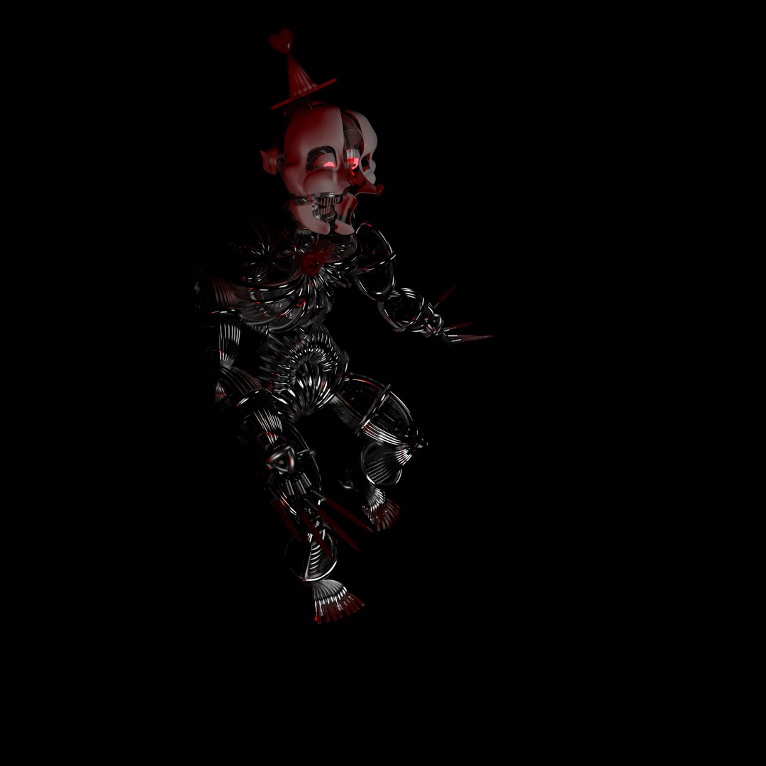 3D Model Jack O Hearts Ennard - TurboSquid 2225072