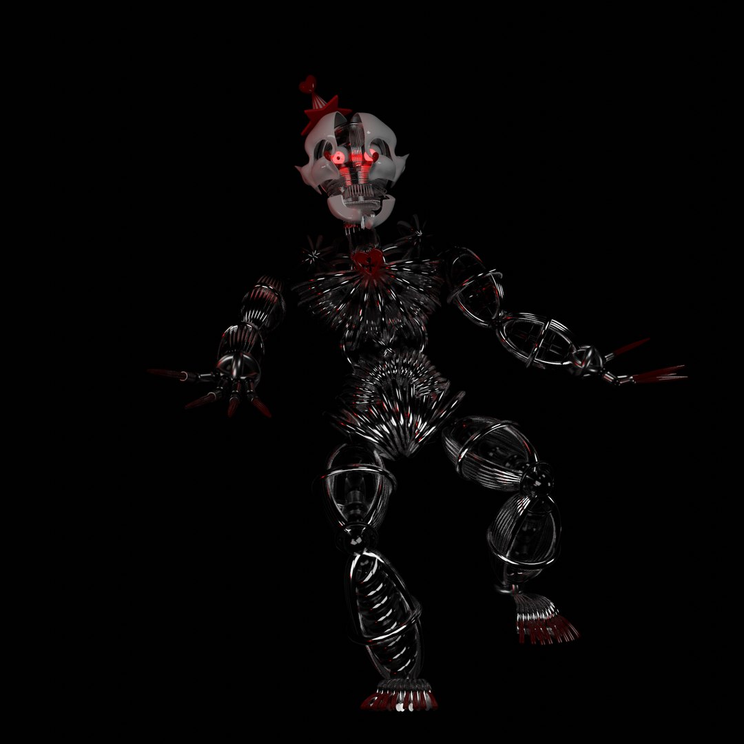 3D Model Jack O Hearts Ennard - TurboSquid 2225072