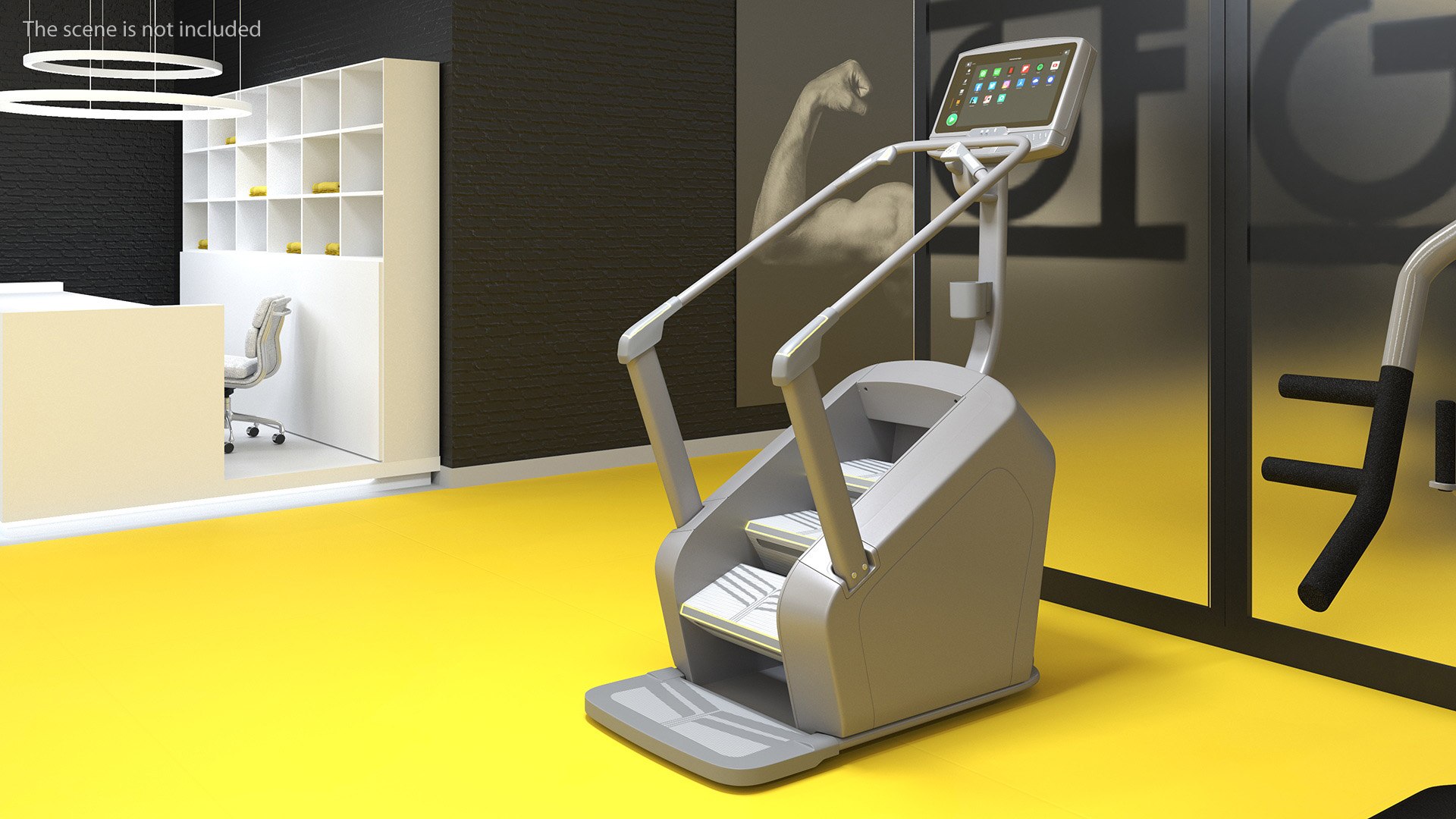 Stair Stepping Workout Machine 3D model - TurboSquid 2065854
