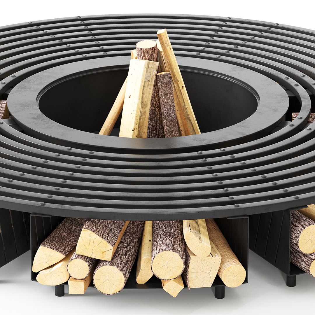 Fire Pit 05 3D Model - TurboSquid 2068330