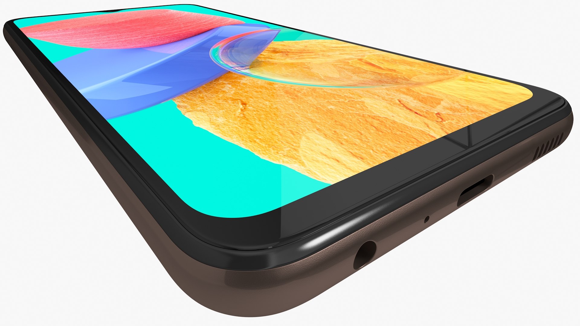 3D model Samsung Galaxy M33 5G Brown - TurboSquid 1905422