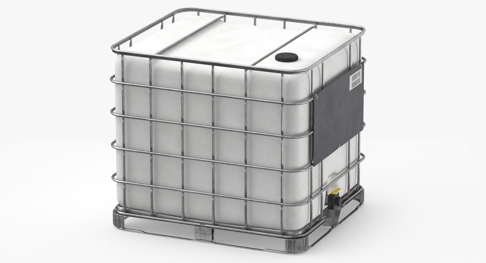 3D Cargo IBC Totes Single And Stacked - TurboSquid 1975656