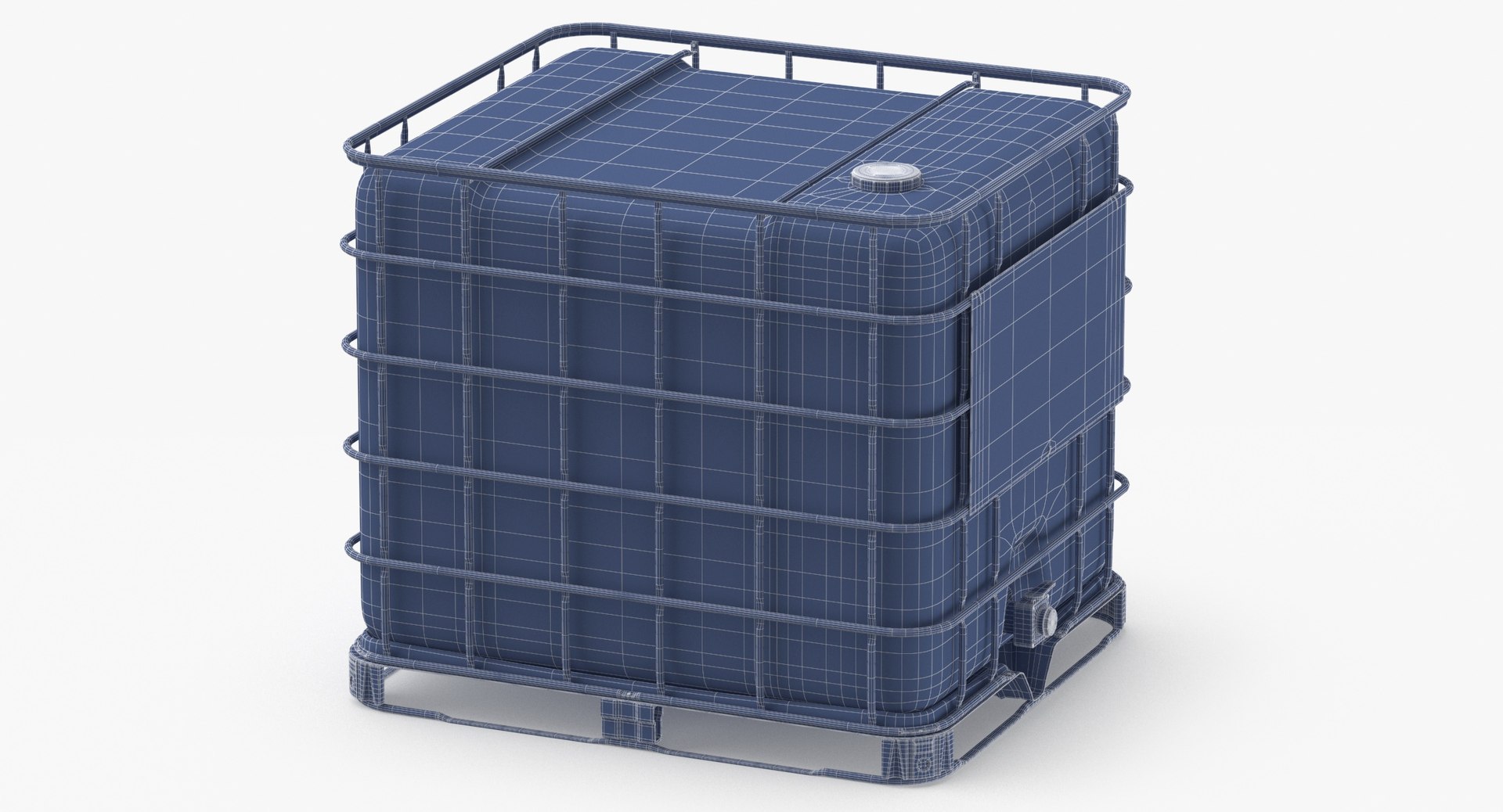 3D Cargo IBC Totes Single and Stacked - TurboSquid 1975656