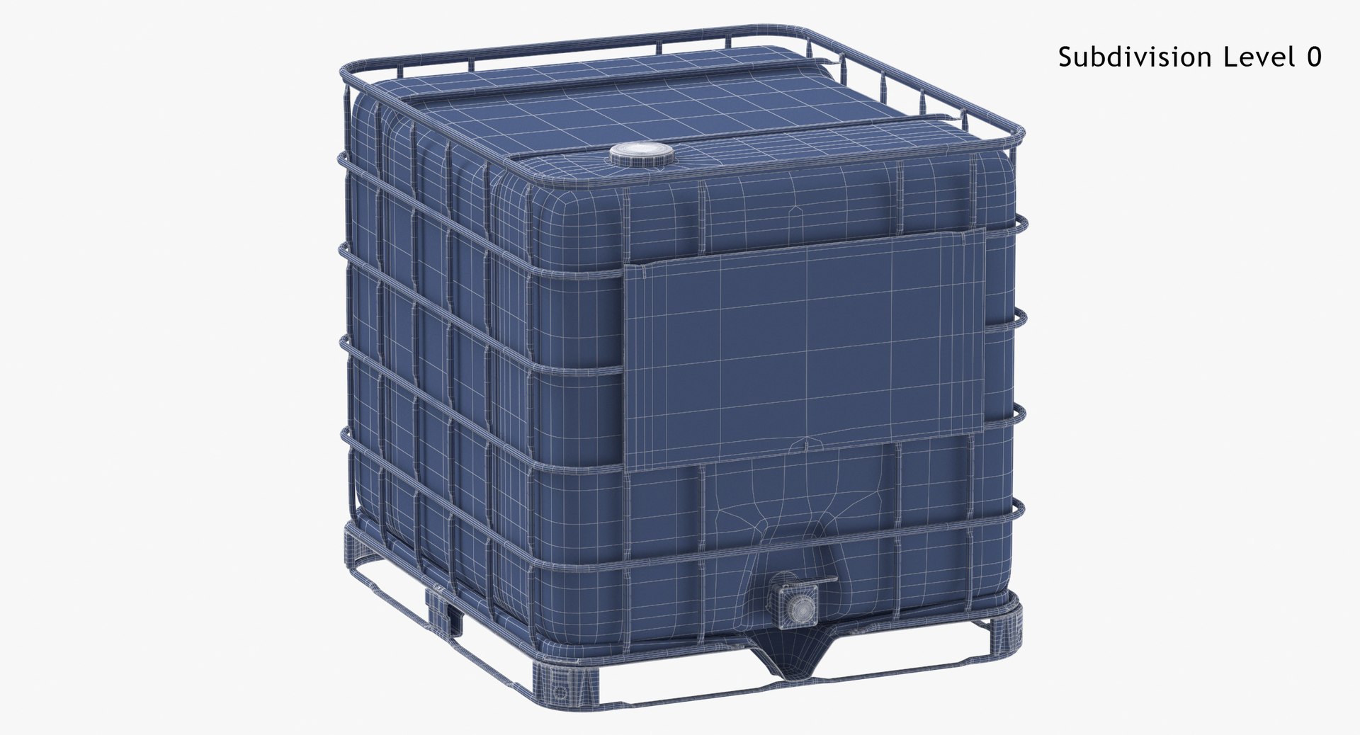 3D Cargo IBC Totes Single and Stacked - TurboSquid 1975656