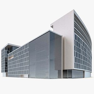 Office Building Curtains Collada Models for Download | TurboSquid