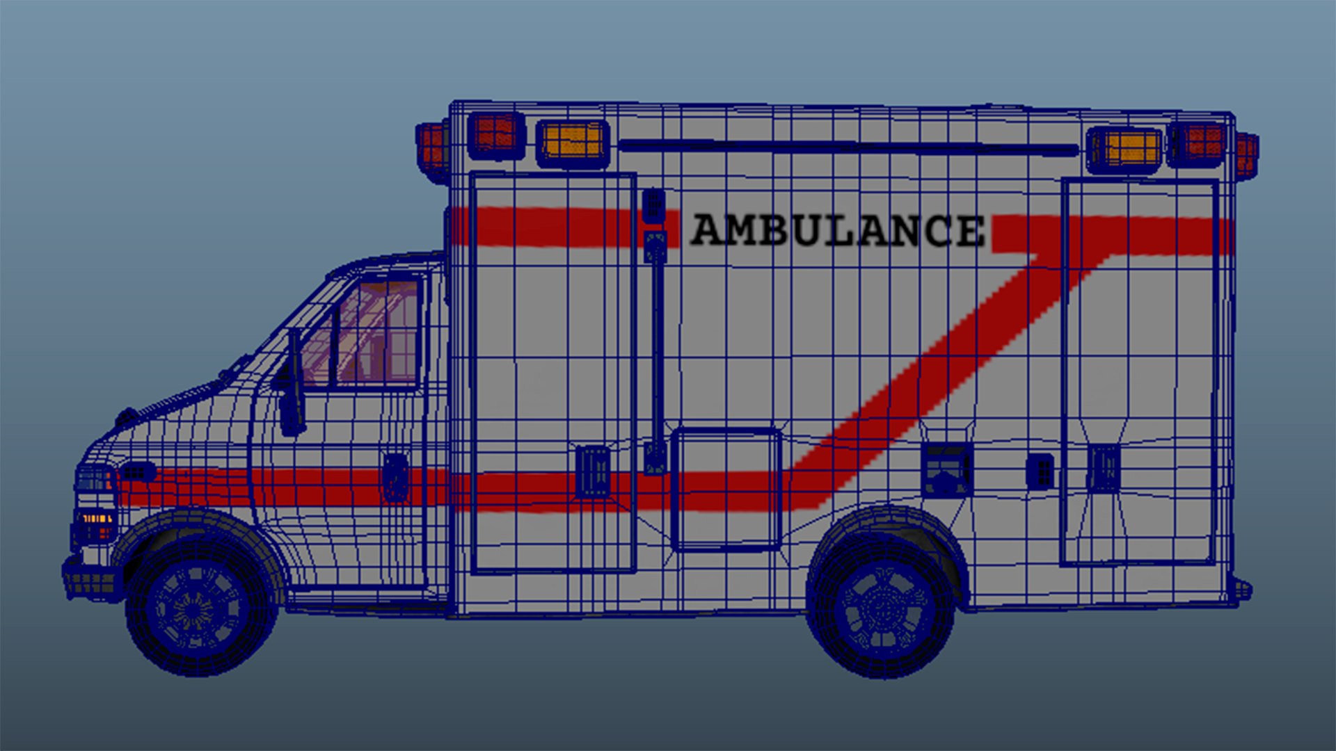 Ambulance 3D Model - TurboSquid 1728383