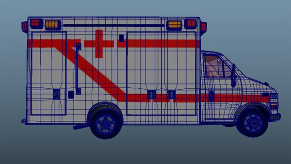 Ambulance 3D model - TurboSquid 1728383