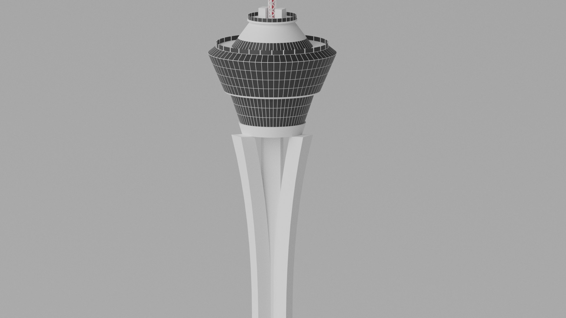 The Strat Tower Stratosphere Las Vegas 3D Model - TurboSquid 2257655
