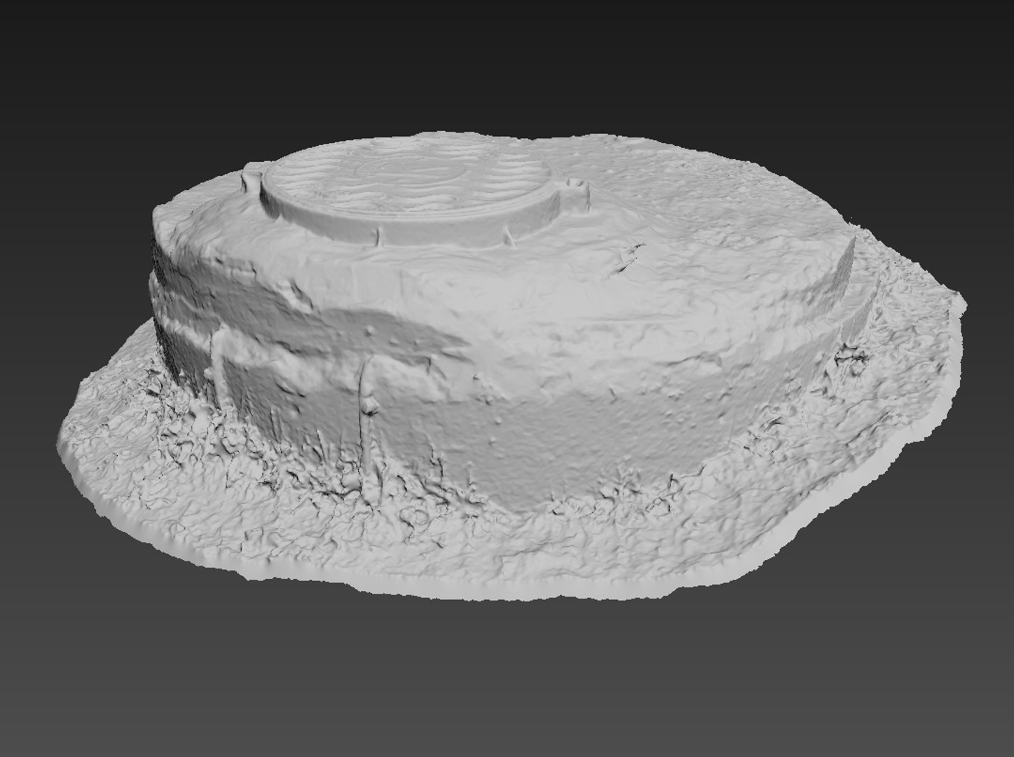 Scanned Object 3d Model