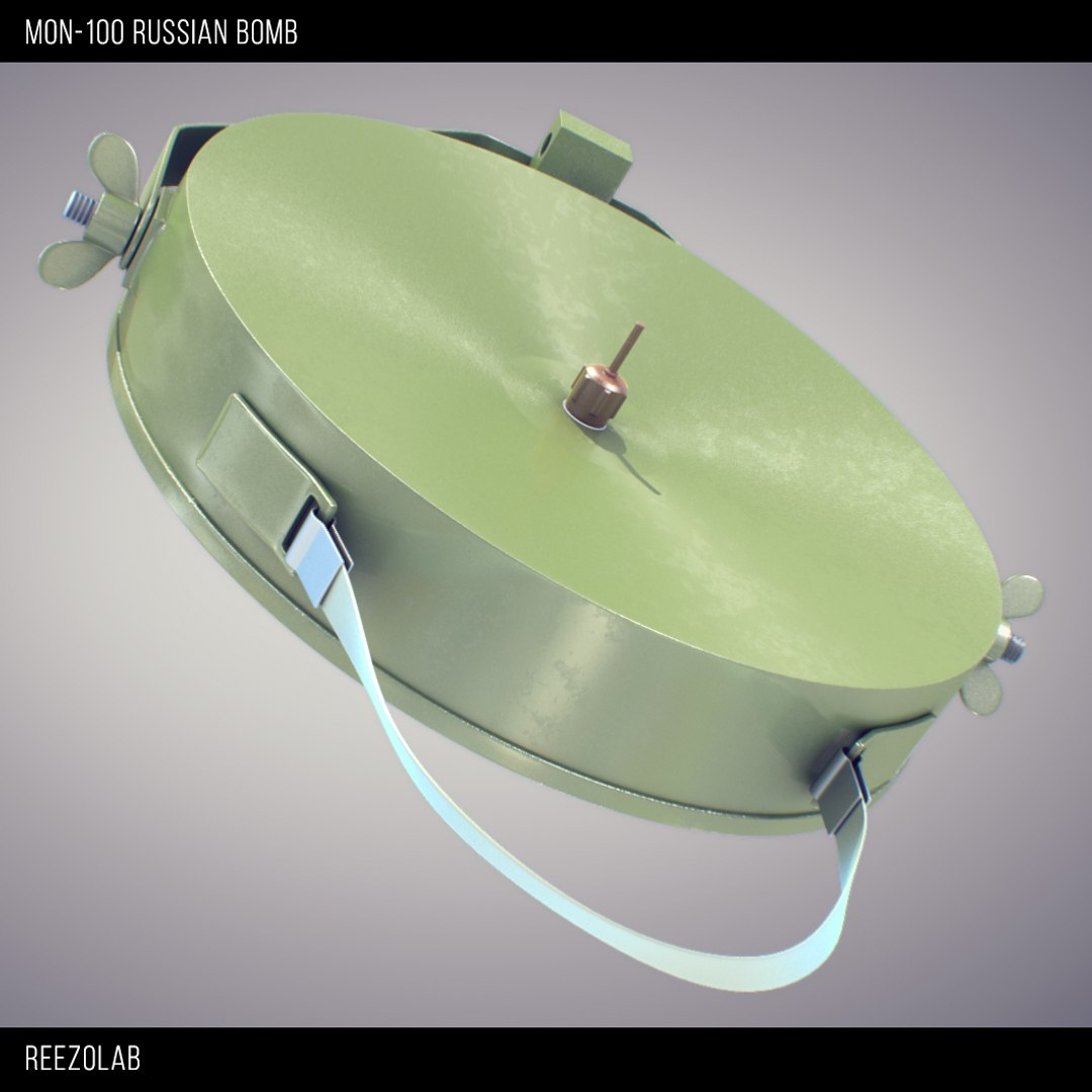 3d 100 Mon Bomb Model