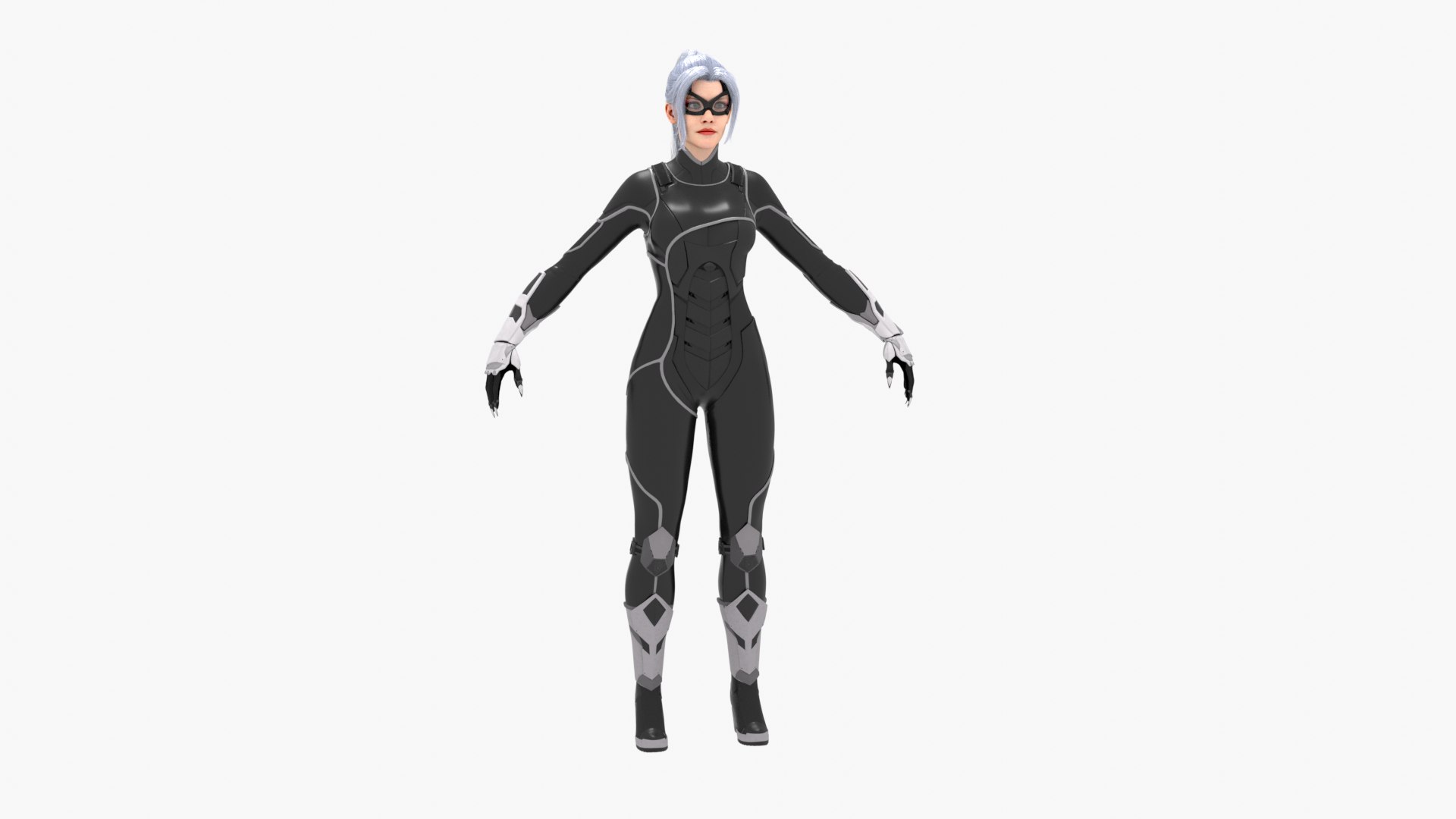Black Cat Marvel Model - TurboSquid 2351991