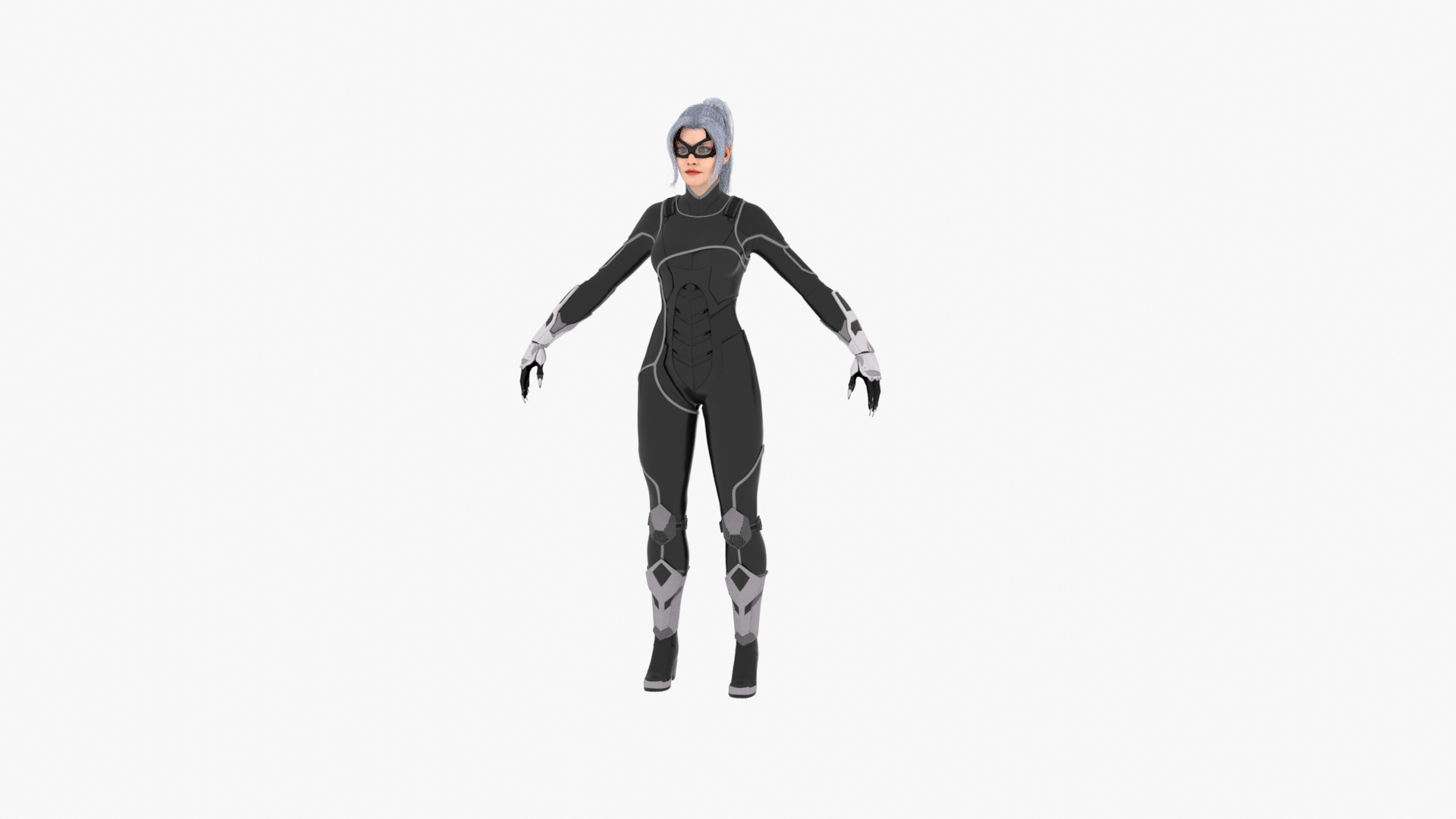 Black Cat Marvel Model - TurboSquid 2351991