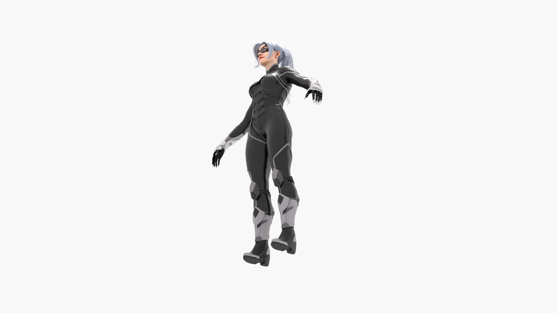 Black Cat Marvel Model - TurboSquid 2351991