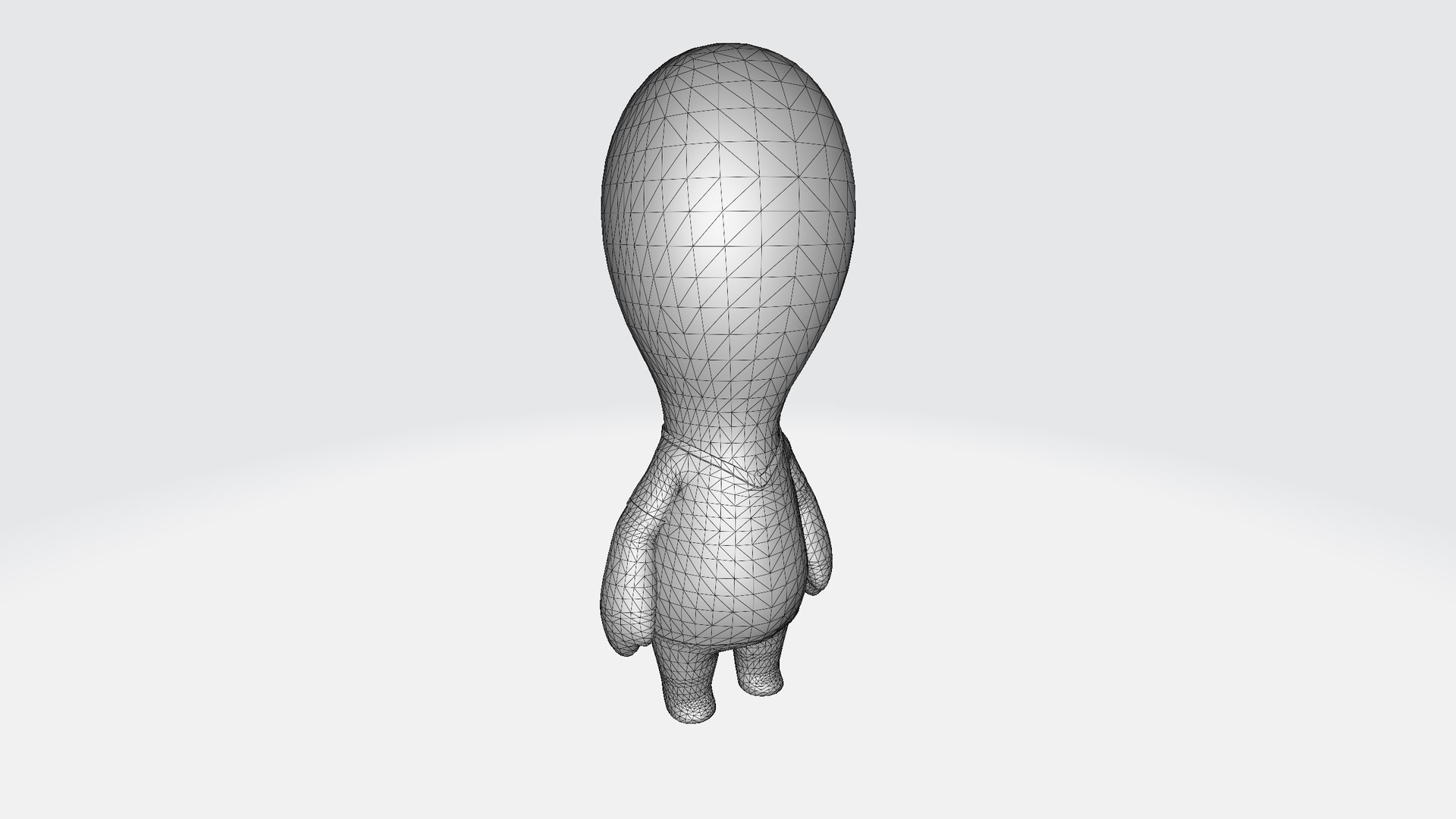 Unfinished Character 3D Model - TurboSquid 2366692