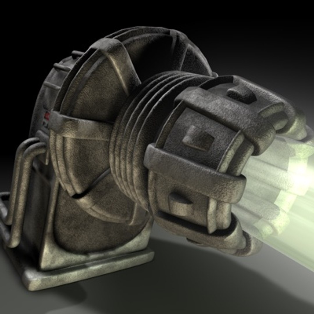 3d model of plasma generator