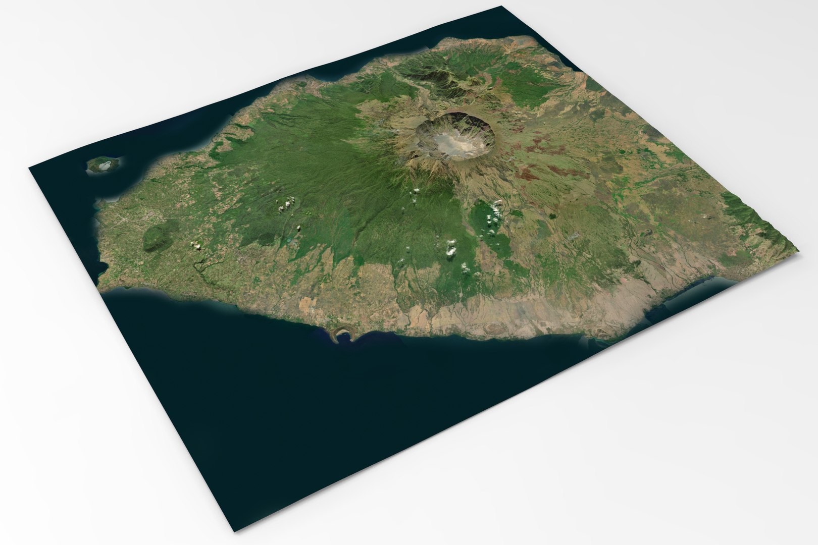 Mountain Landscape Tambora Volcano Indonesia 3D Model - TurboSquid 2047428