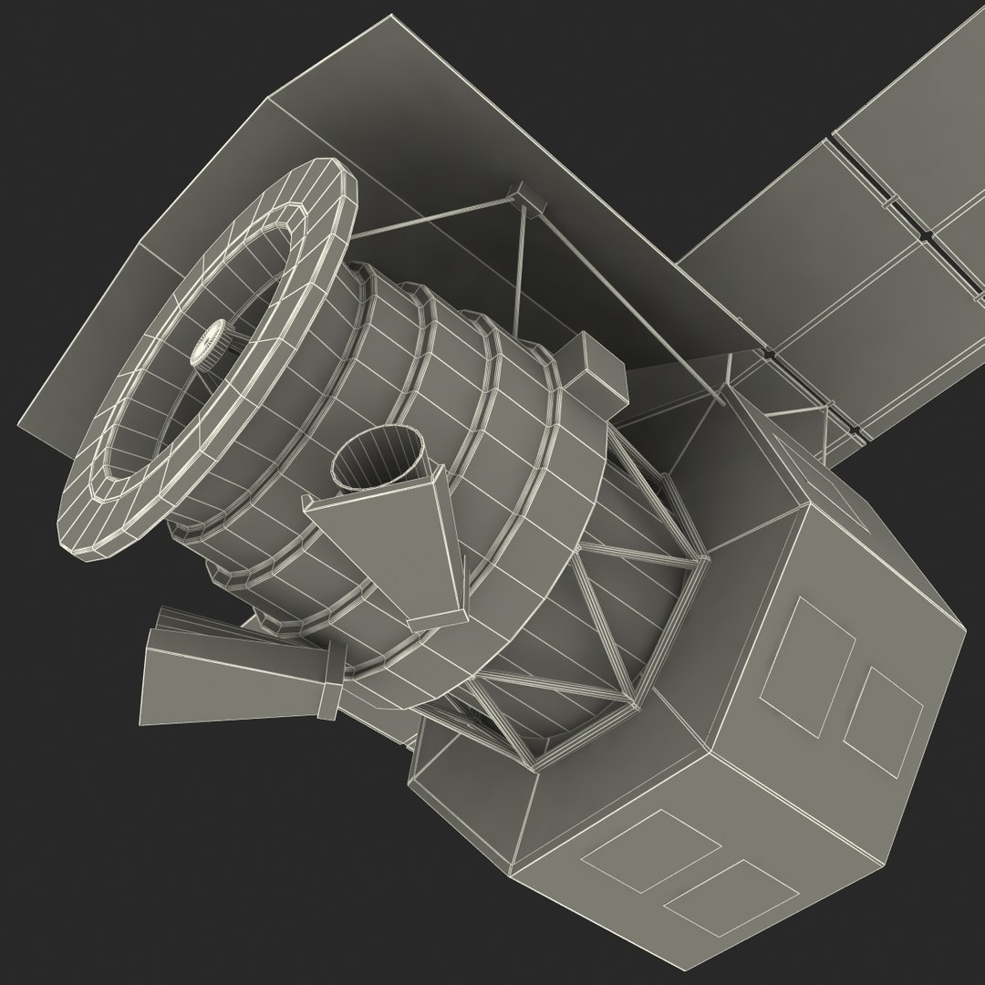 Akari Japan Astronomy Satellite 3d Model