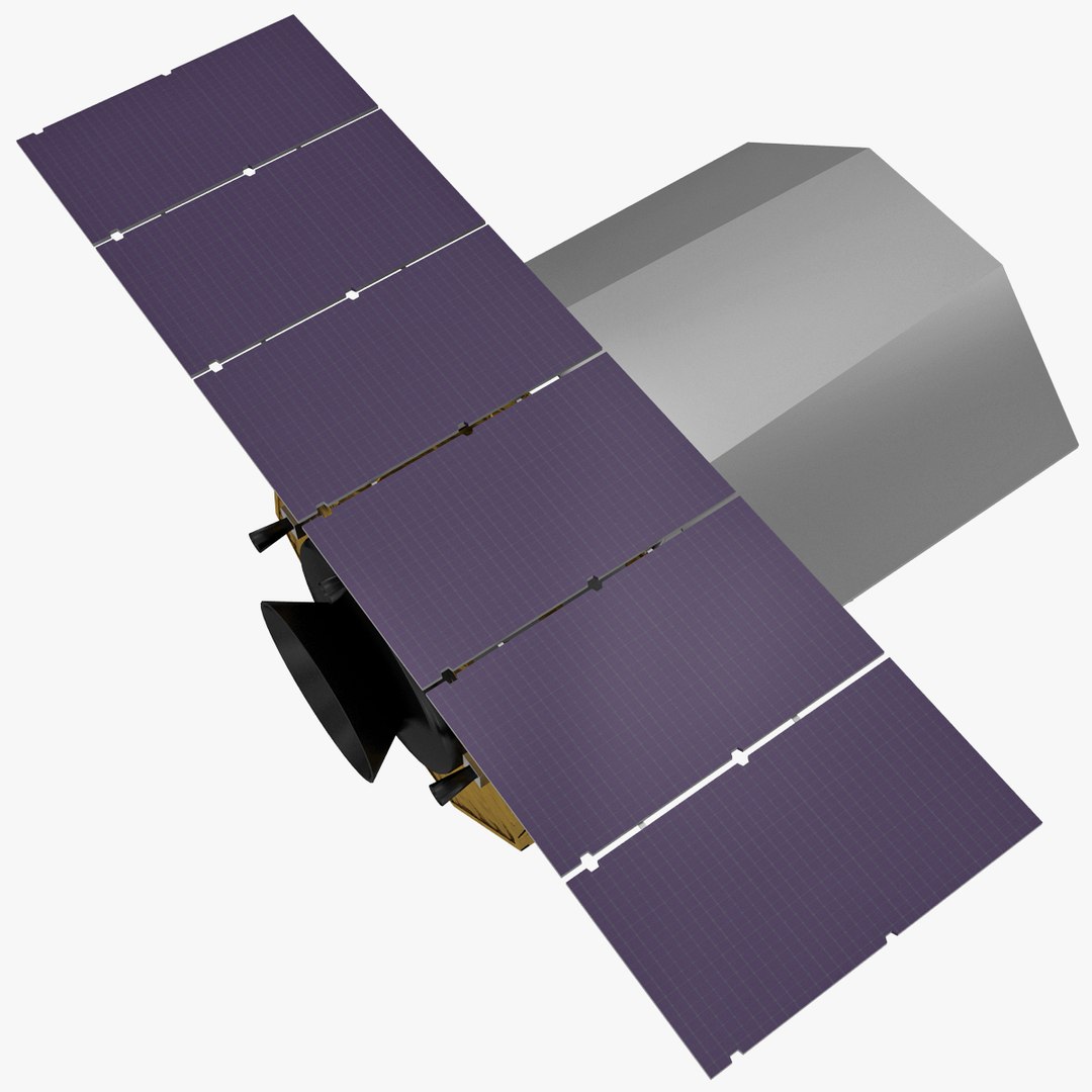 Akari Japan Astronomy Satellite 3d Model