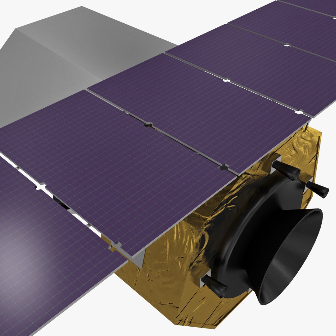 Akari Japan Astronomy Satellite 3d Model