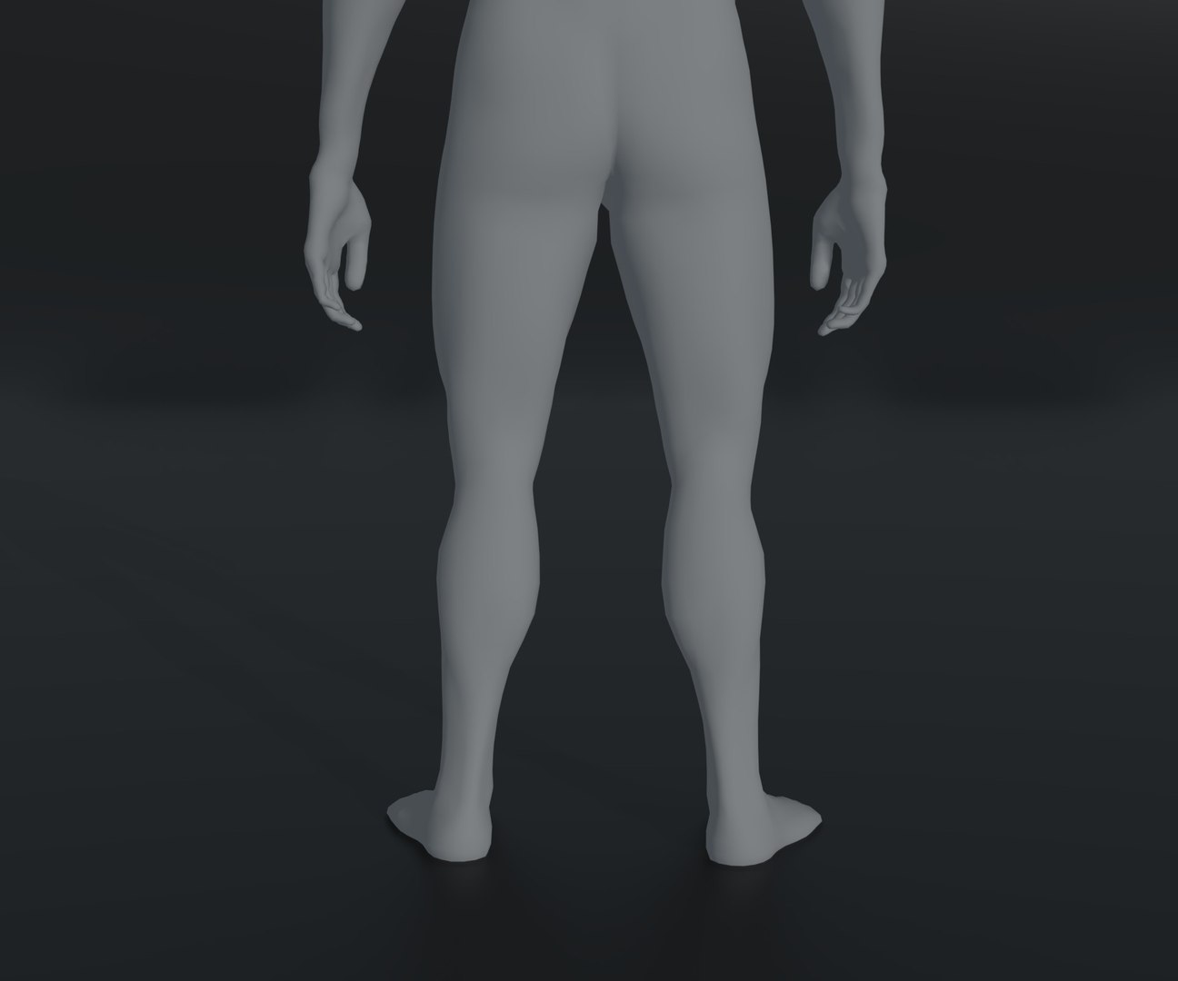 Male Body Base Mesh Animated And Rigged 3D Model 10k Polygons 3D Model - TurboSquid 1864251