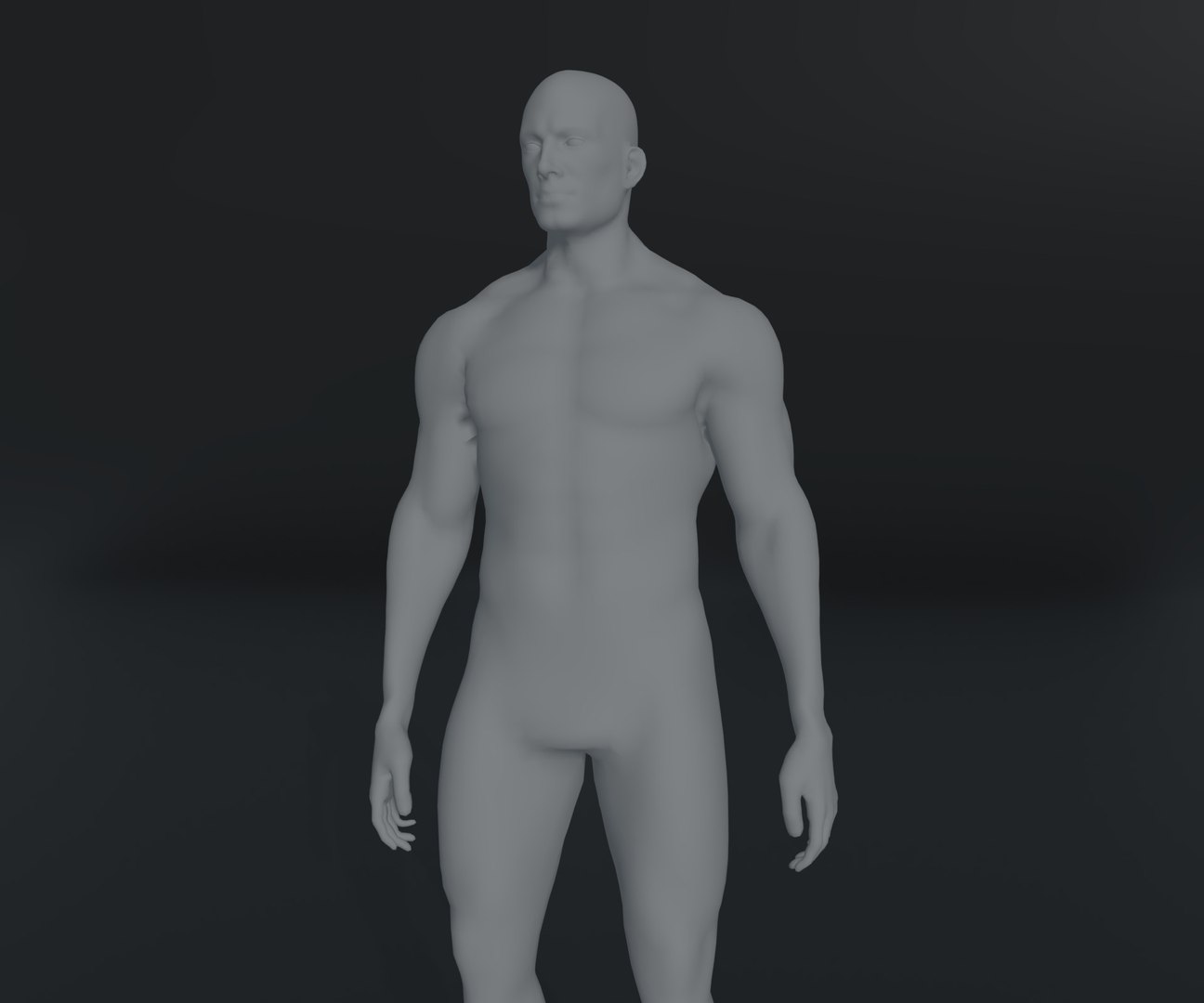 Male Body Base Mesh Animated And Rigged 3D Model 10k Polygons 3D Model - TurboSquid 1864251
