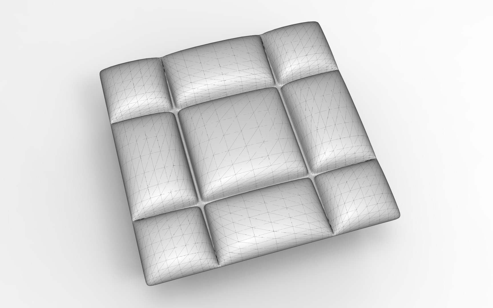 3D Kafka Pouf - TurboSquid 2005047