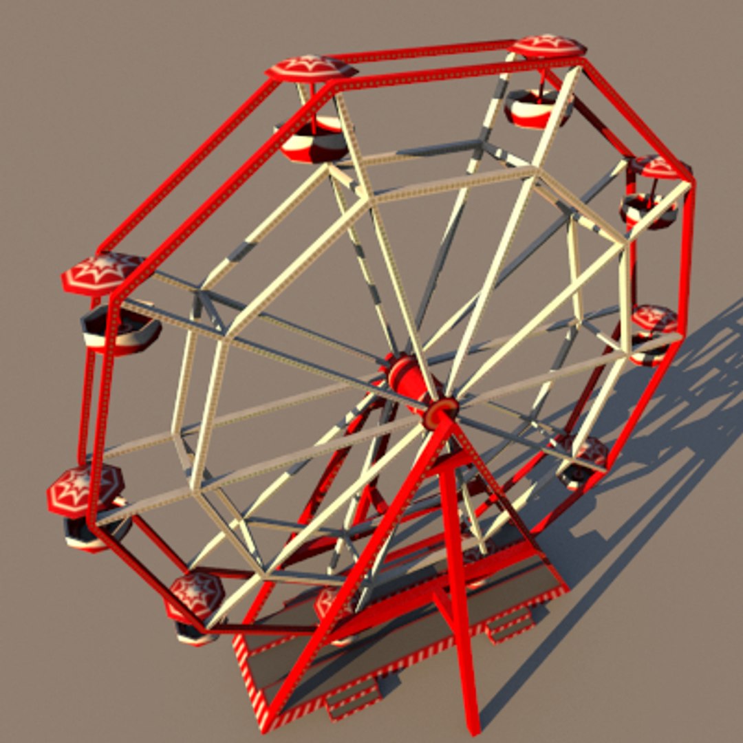 Ferris Wheel Dxf