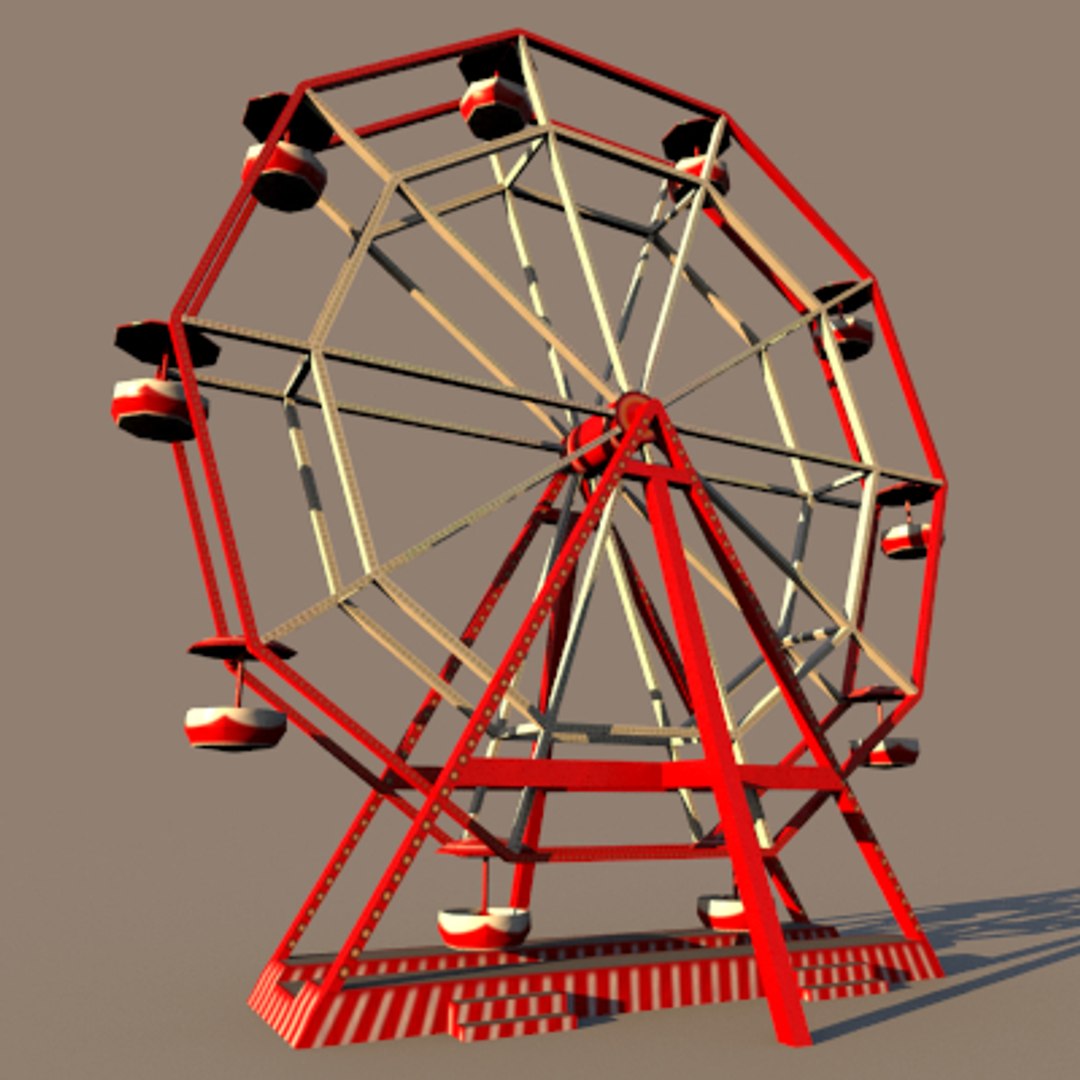 Ferris Wheel Dxf
