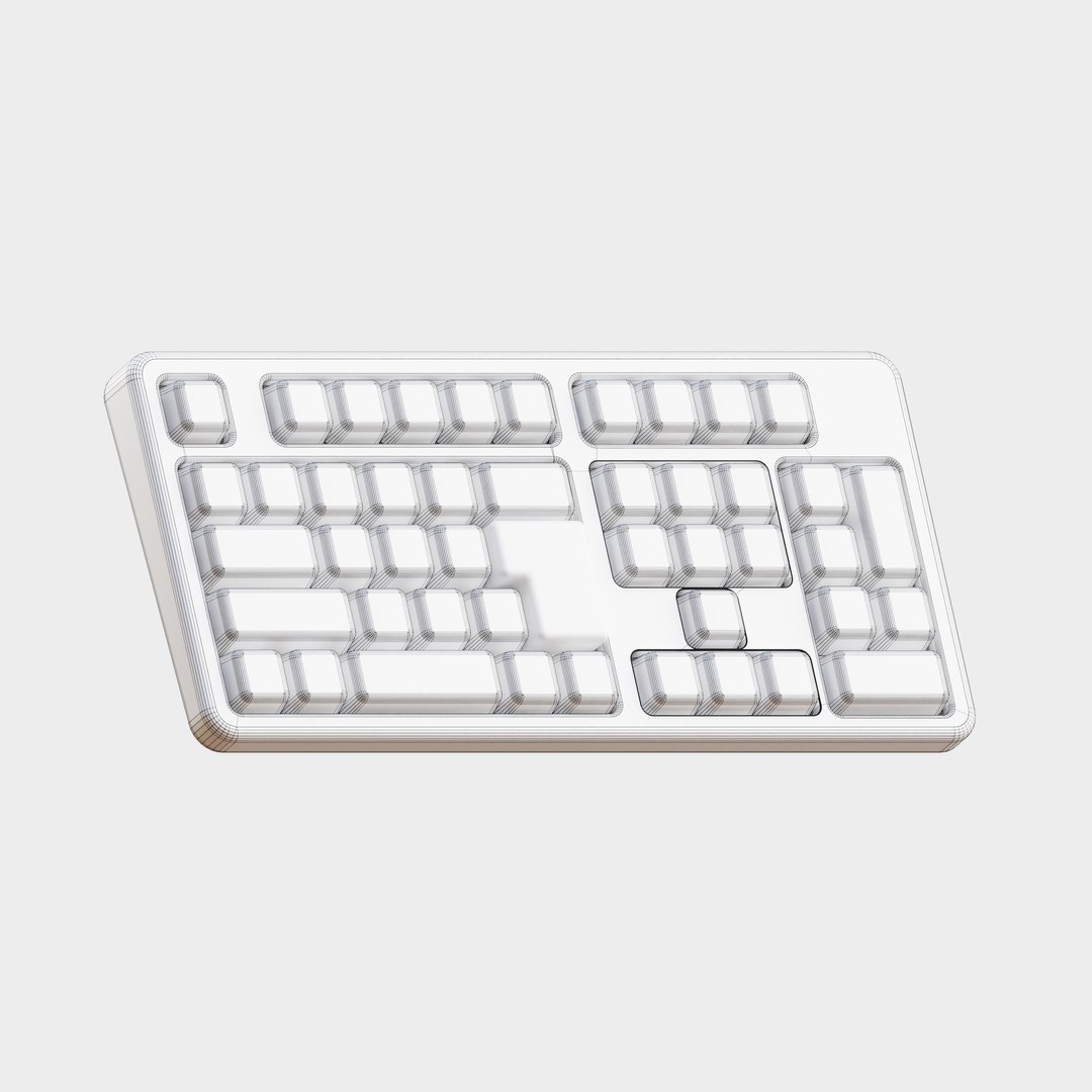 3D Keyboard Gaming 3D Illustration - TurboSquid 2232022