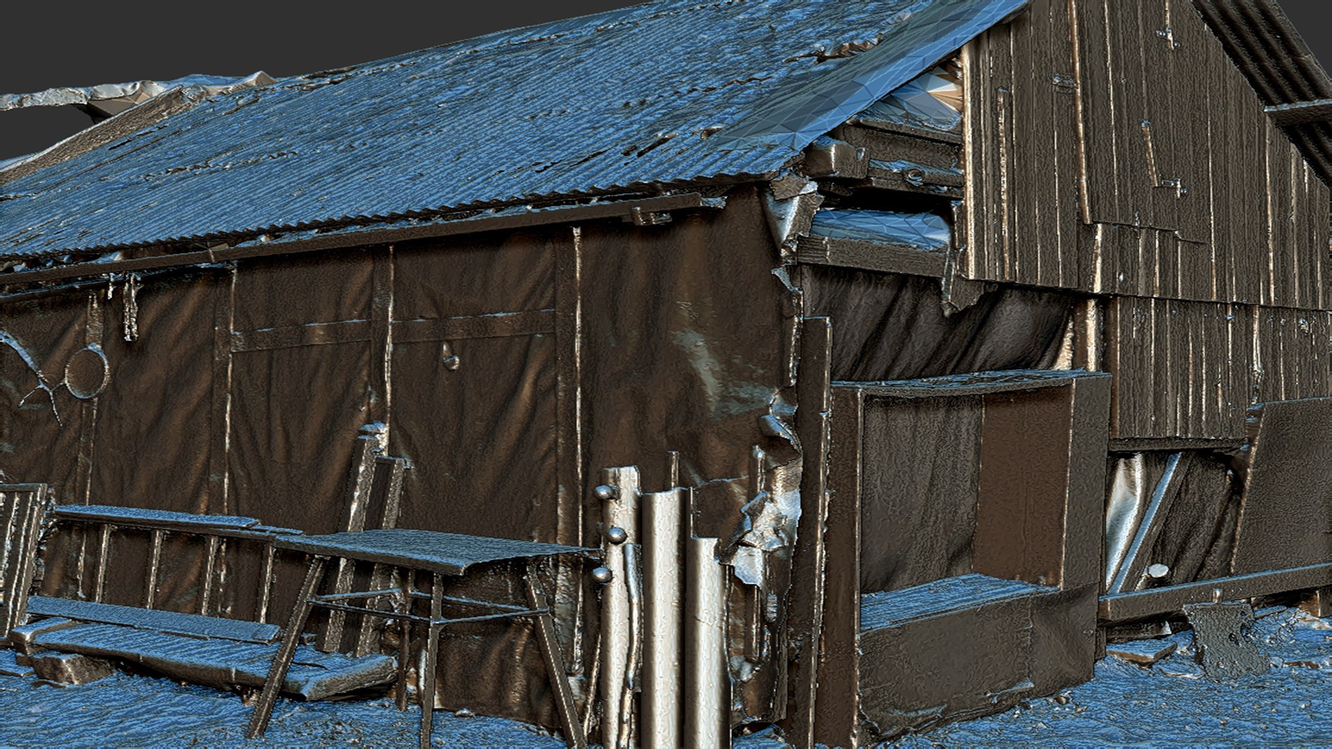 3D Model Slums Scan - TurboSquid 1712818