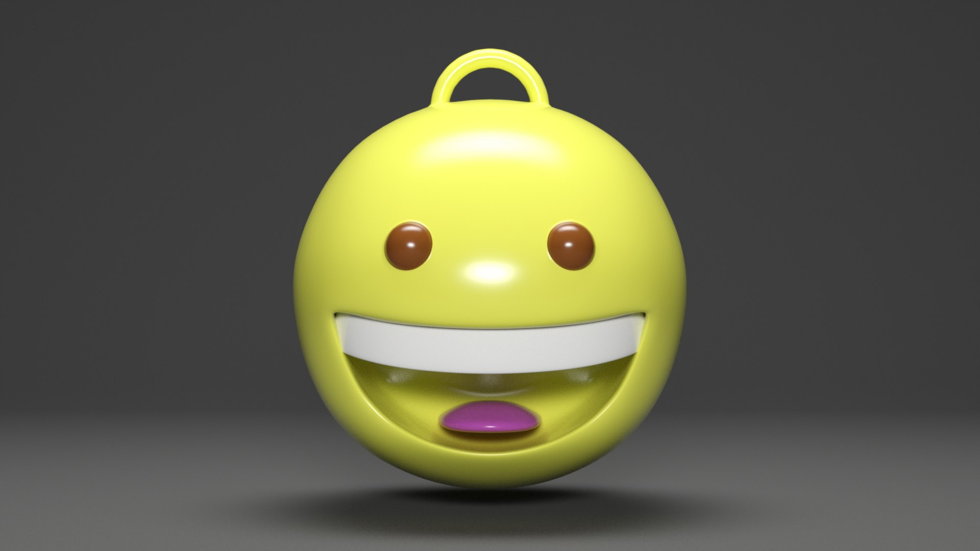 3D Grinning Face - TurboSquid 1758787