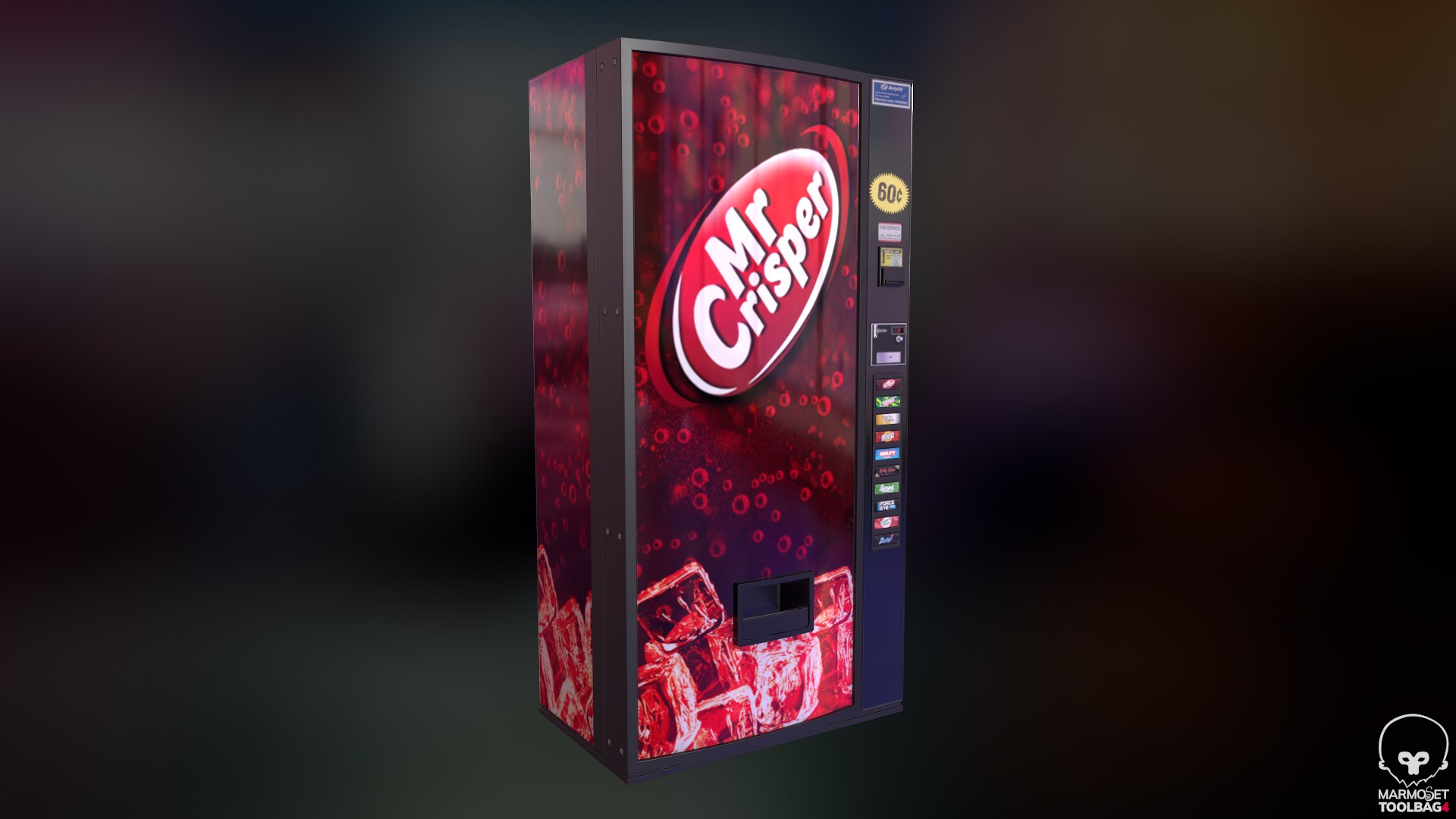 Vending Machine Mr Crisper 3D Model - TurboSquid 1959215
