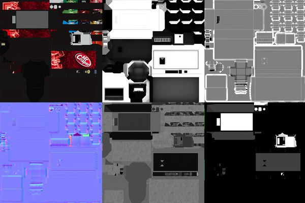 Vending machine Mr Crisper 3D model - TurboSquid 1959215