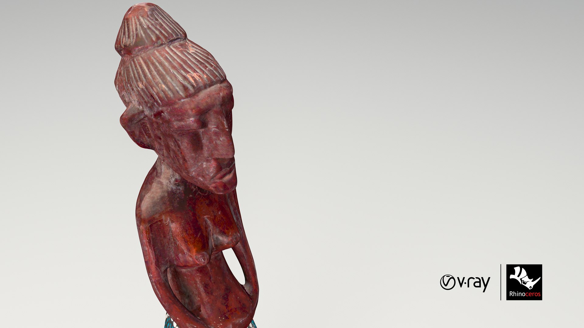 African Statue 3D Model - TurboSquid 2219197