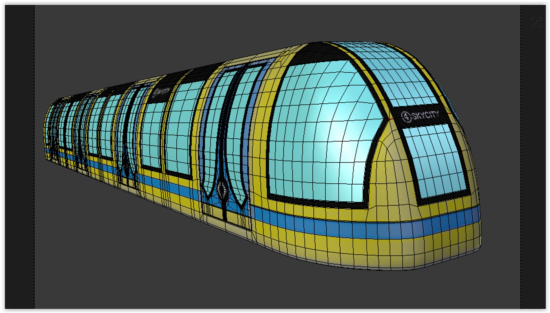 3D Subway Car Model - TurboSquid 1331697