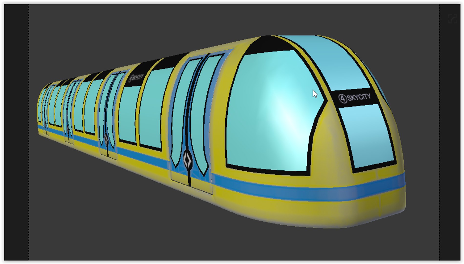 3D Subway Car Model - TurboSquid 1331697