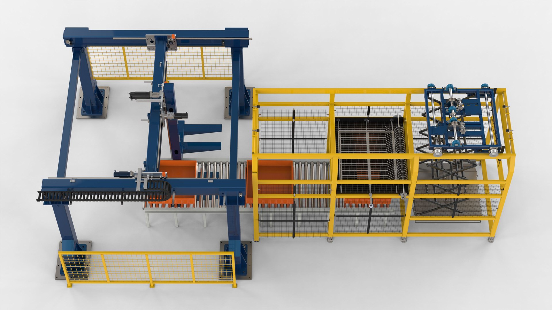 Gantry Truss Manipulator Handling And Unpacking 3D Model - TurboSquid ...
