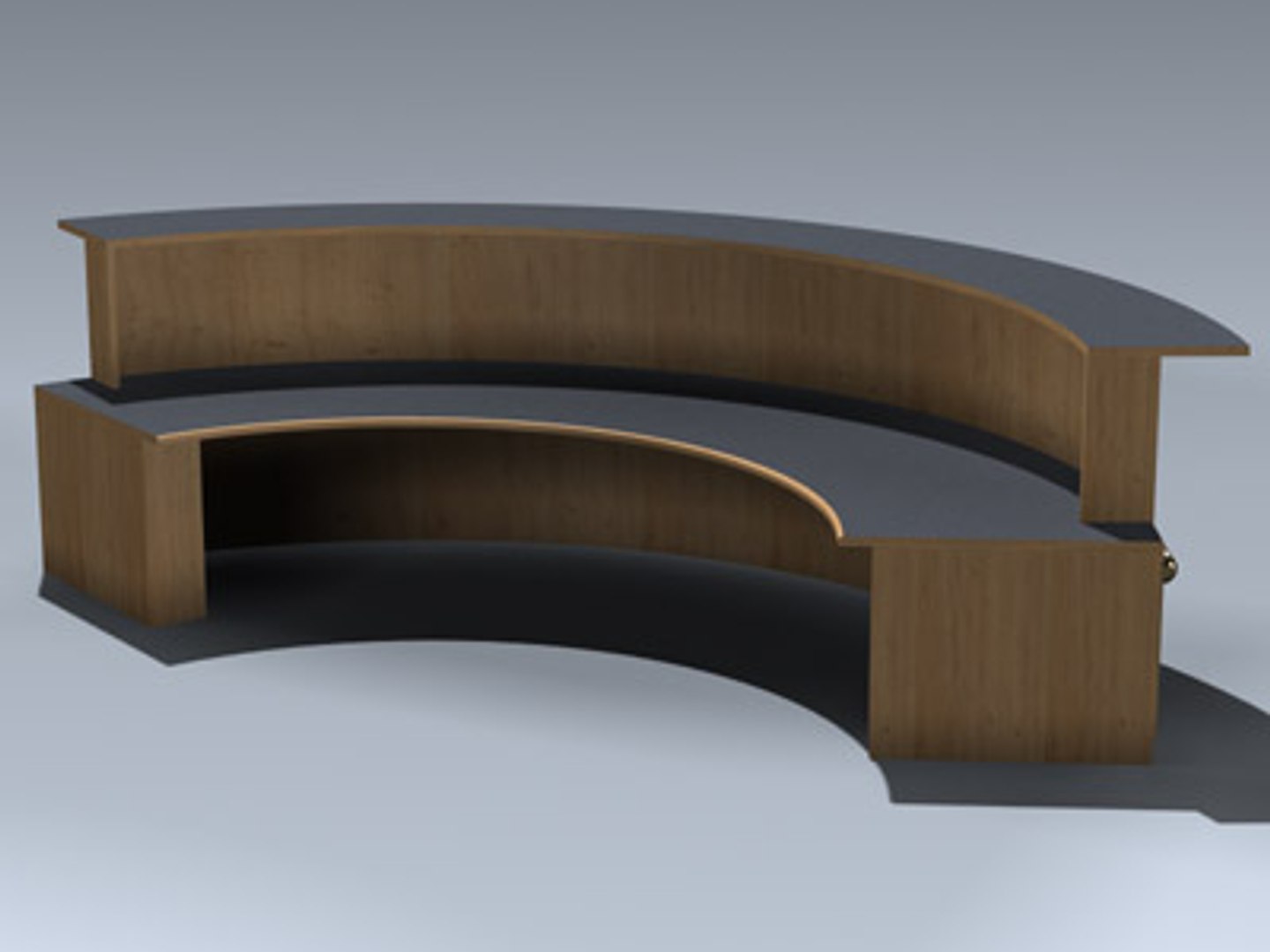 3d Max Desk Reception