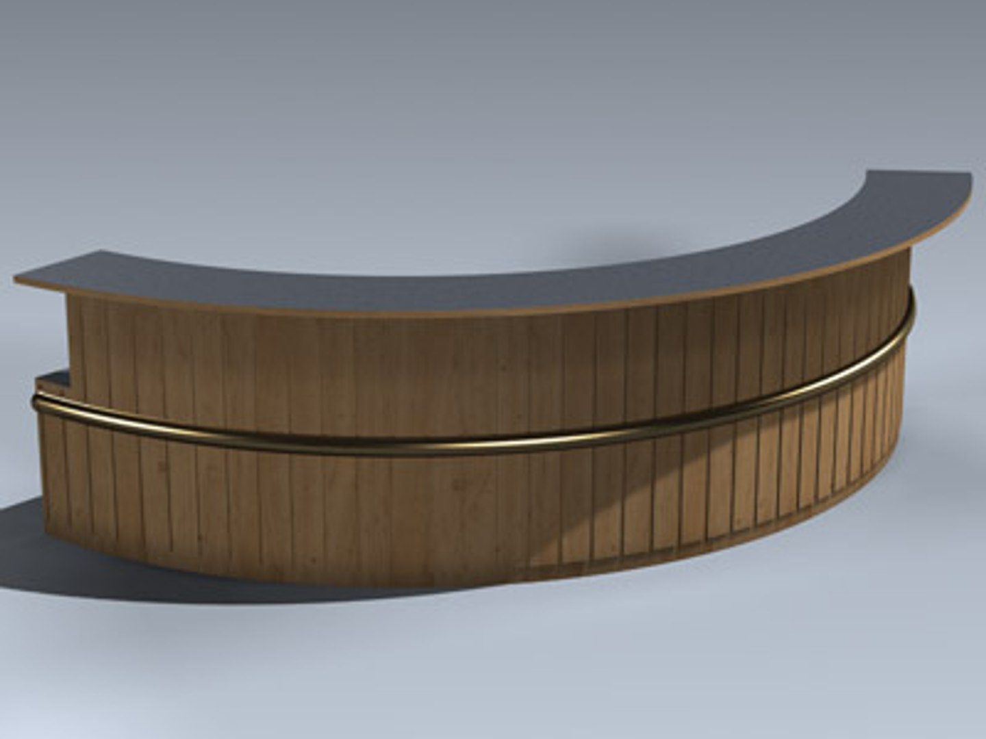 3d Max Desk Reception
