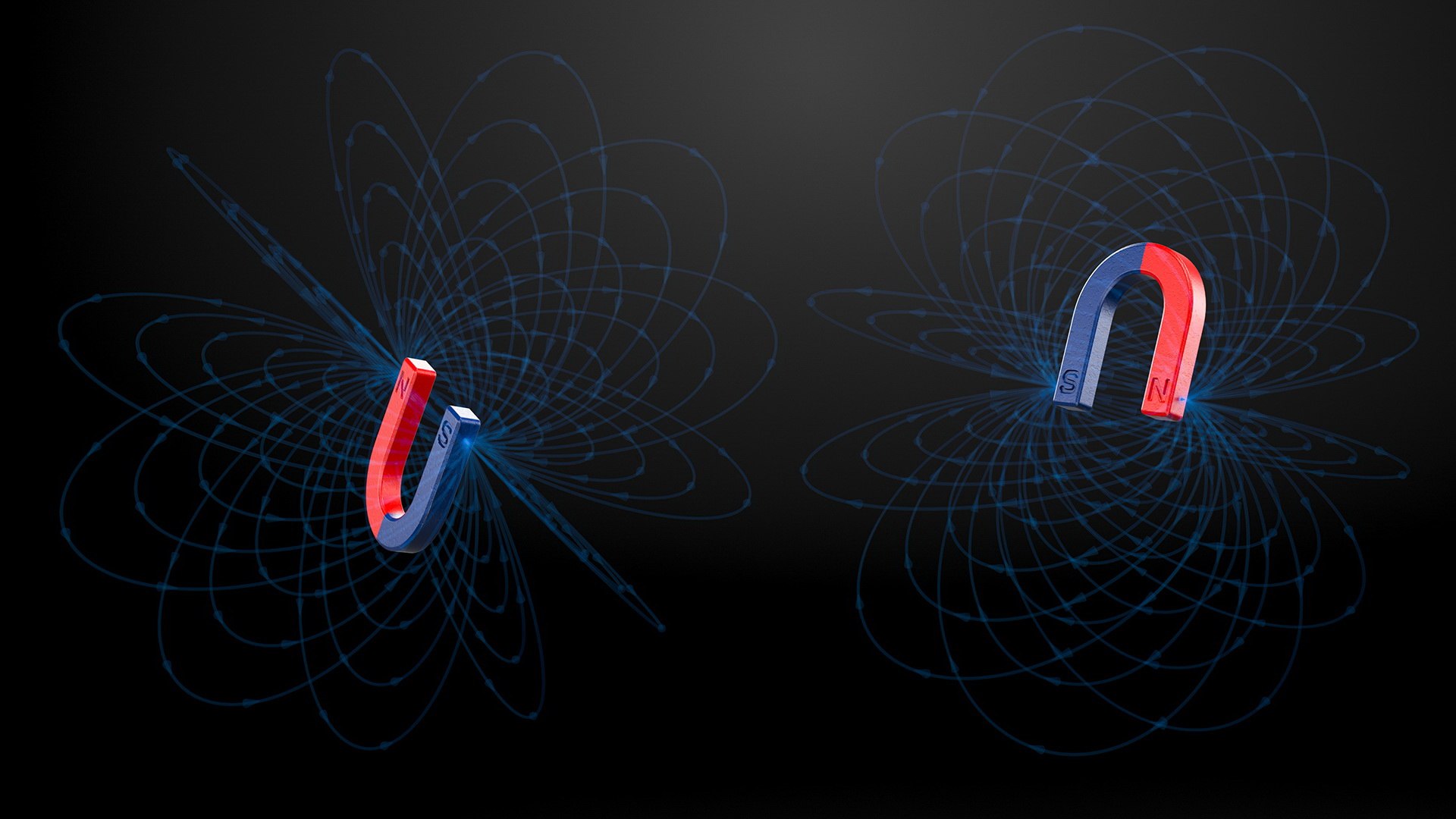 3D magnetic field u shape - TurboSquid 1700793