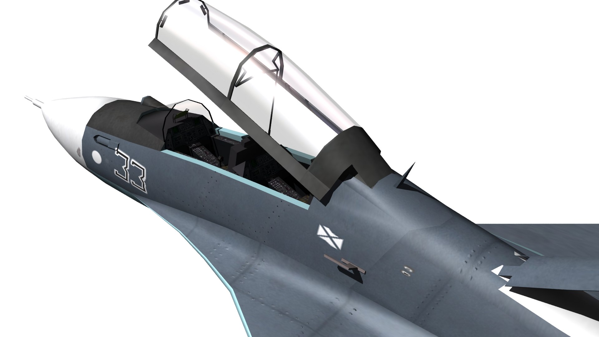 3D Sukhoi Su-30 SM Model - TurboSquid 1968377