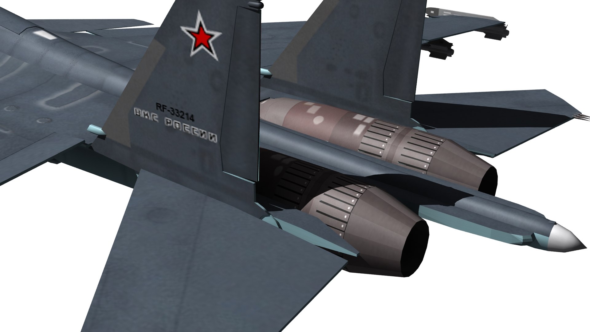 3D Sukhoi Su-30 SM Model - TurboSquid 1968377