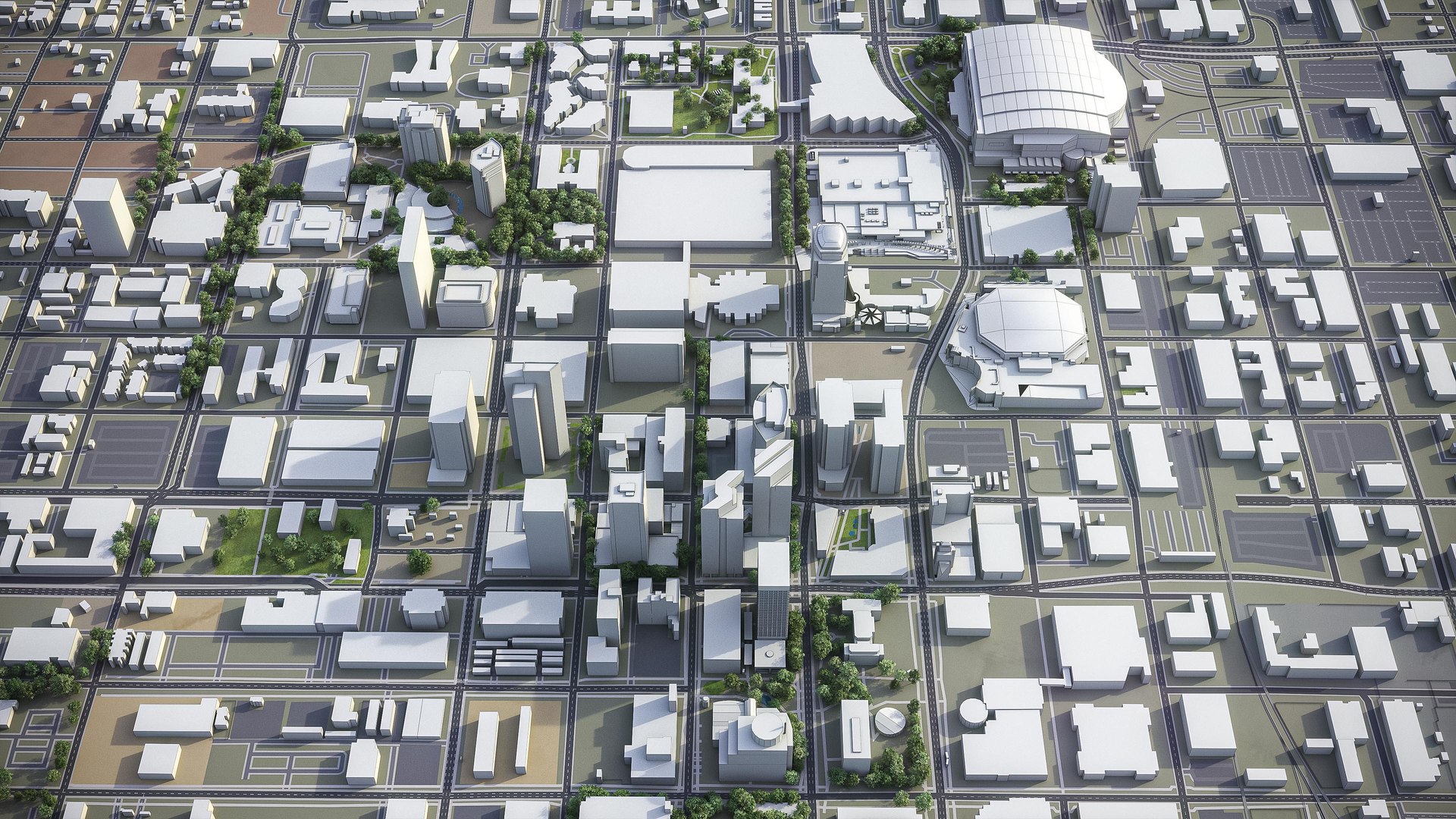 City Phoenix Surrounding Area 3D Model - TurboSquid 1405647