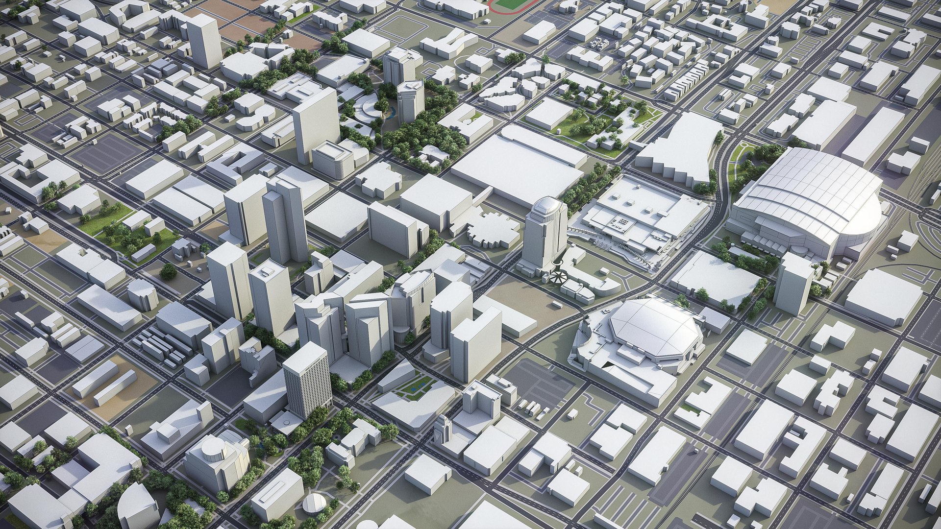 City Phoenix Surrounding Area 3D Model - TurboSquid 1405647