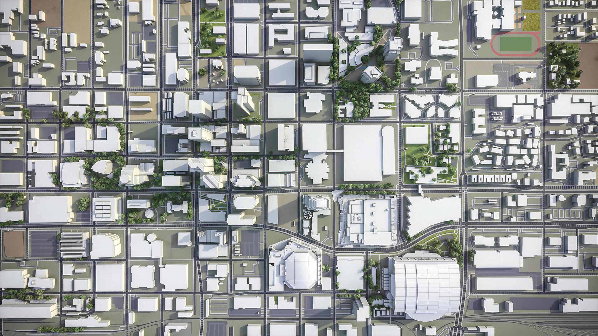 City Phoenix Surrounding Area 3D Model - TurboSquid 1405647
