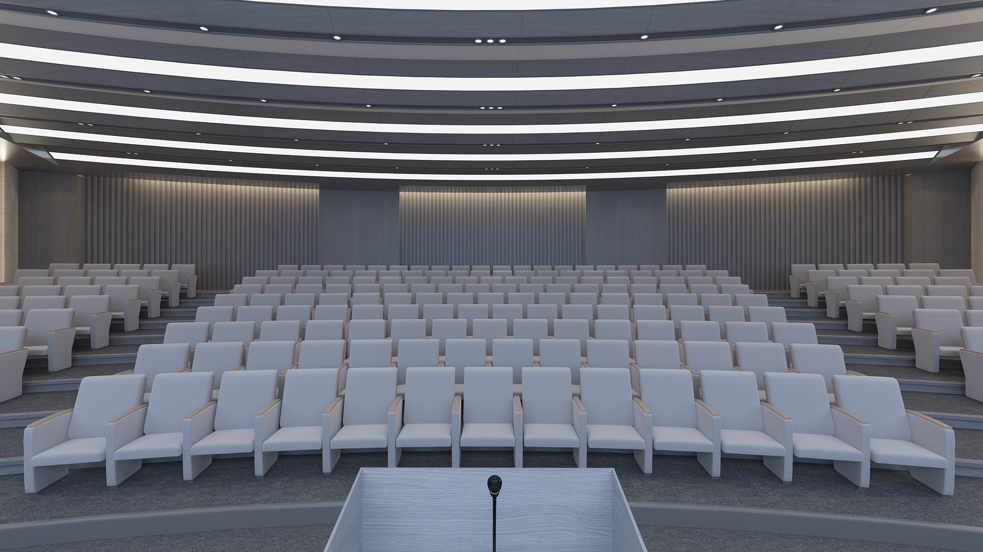 Lecture Hall 12 model - TurboSquid 2155550