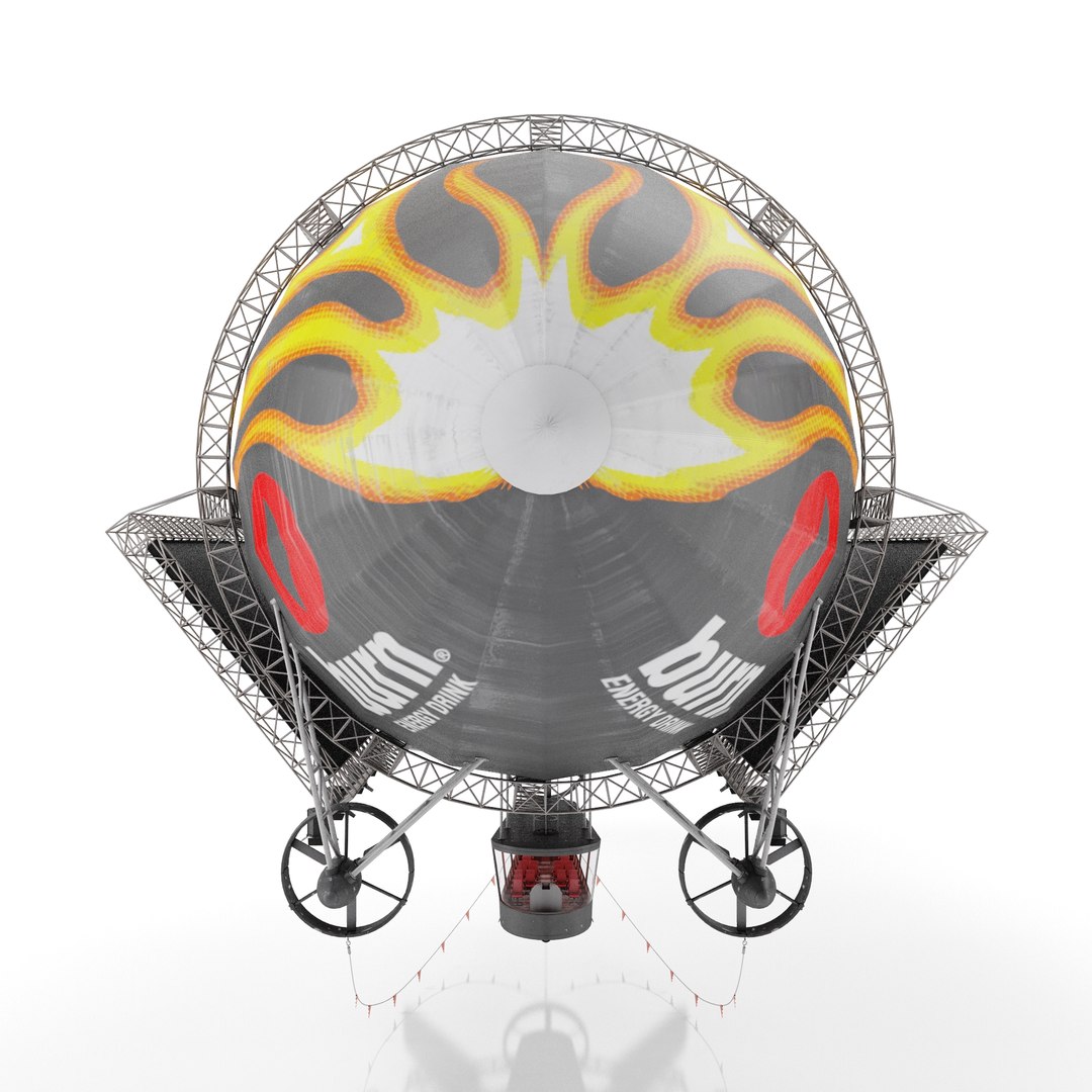 Advertising Zeppelin 01 3D Model - TurboSquid 2169106