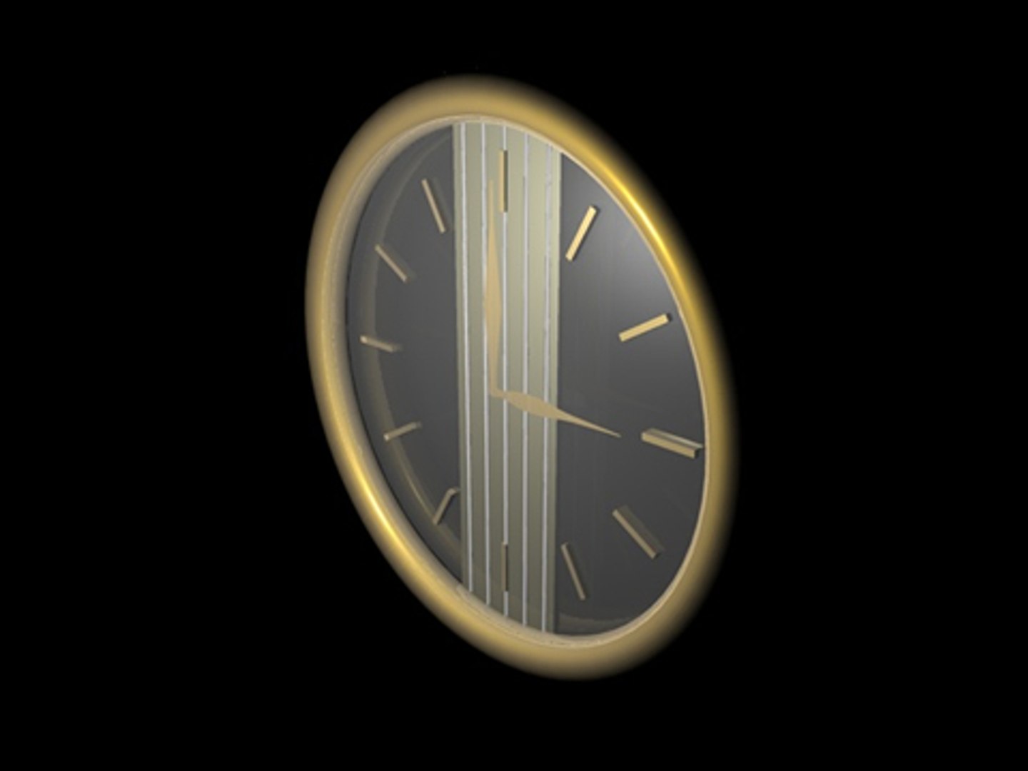 Clock 3d 3ds