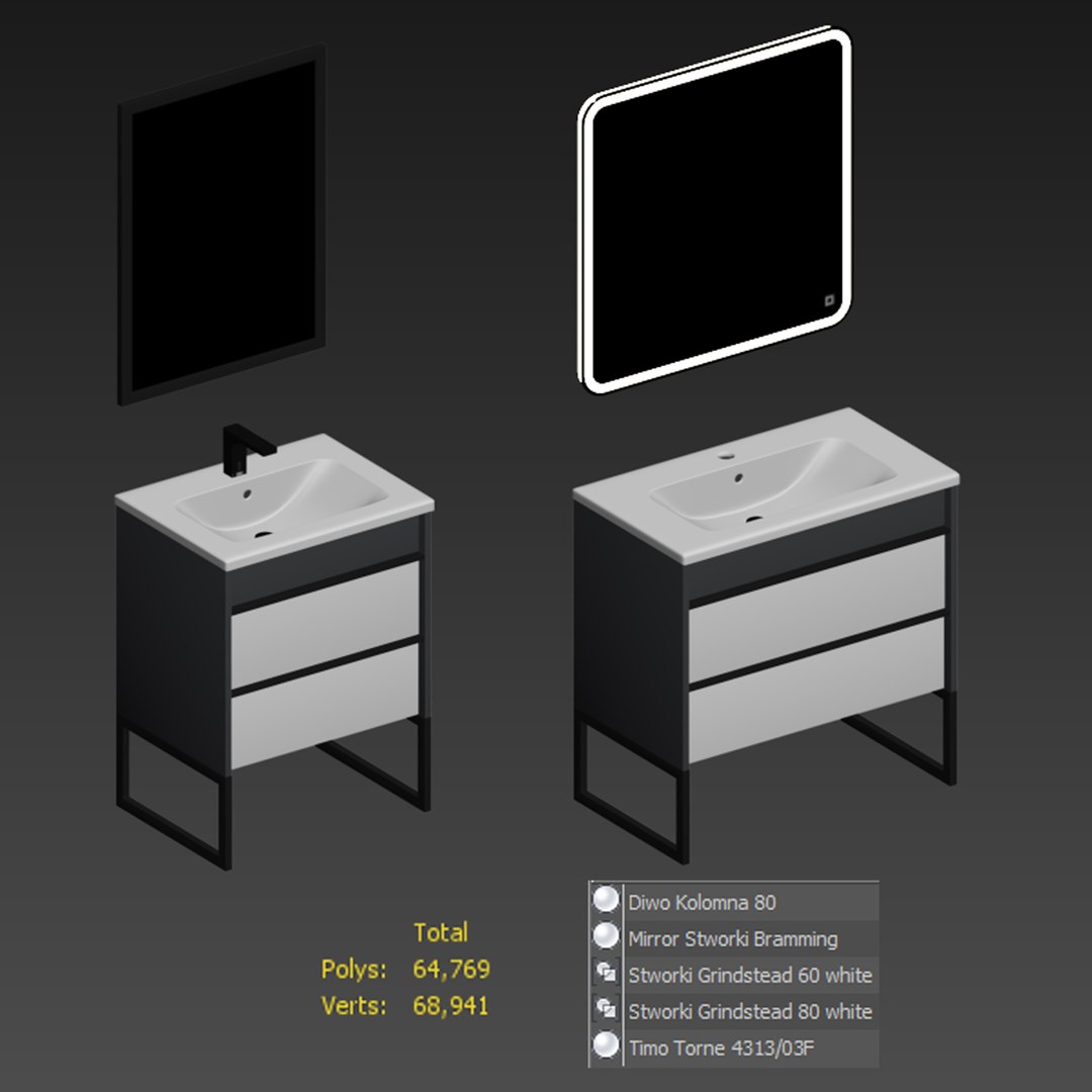 Stworki Grindsted White 60-80 3D - TurboSquid 2192998