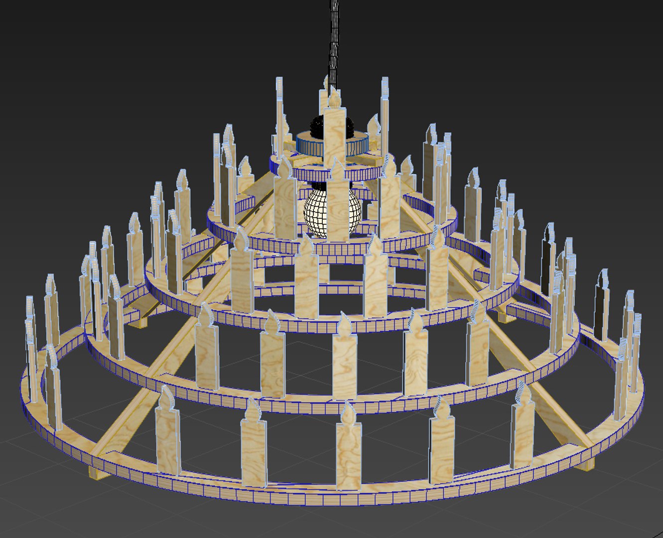 free light lamp details 3d model